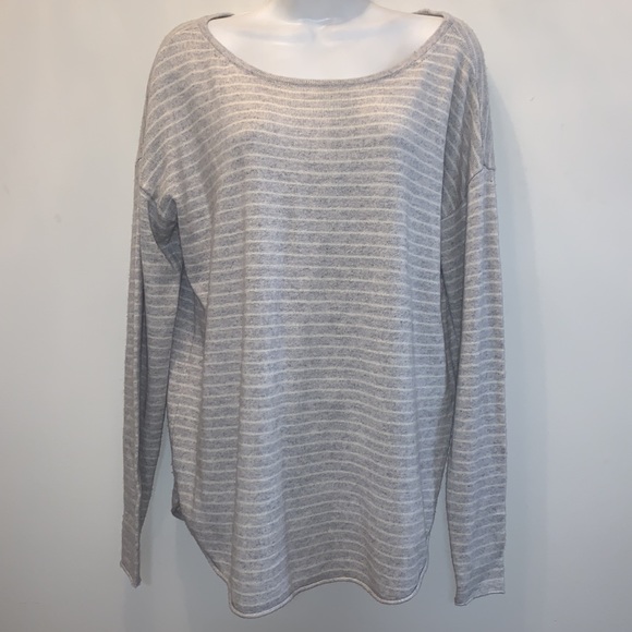 Michael Stars | Sweaters | Michael Stars Striped Shirttail Sweater ...